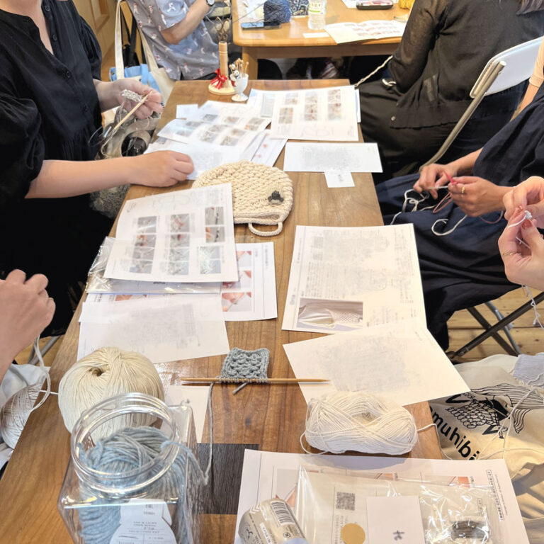 完了レポート！「michiyo & Roniqueの ふたりワークショップの会」 | かぎ針編みレシピ・無料編み図 Ronique [ロニーク]